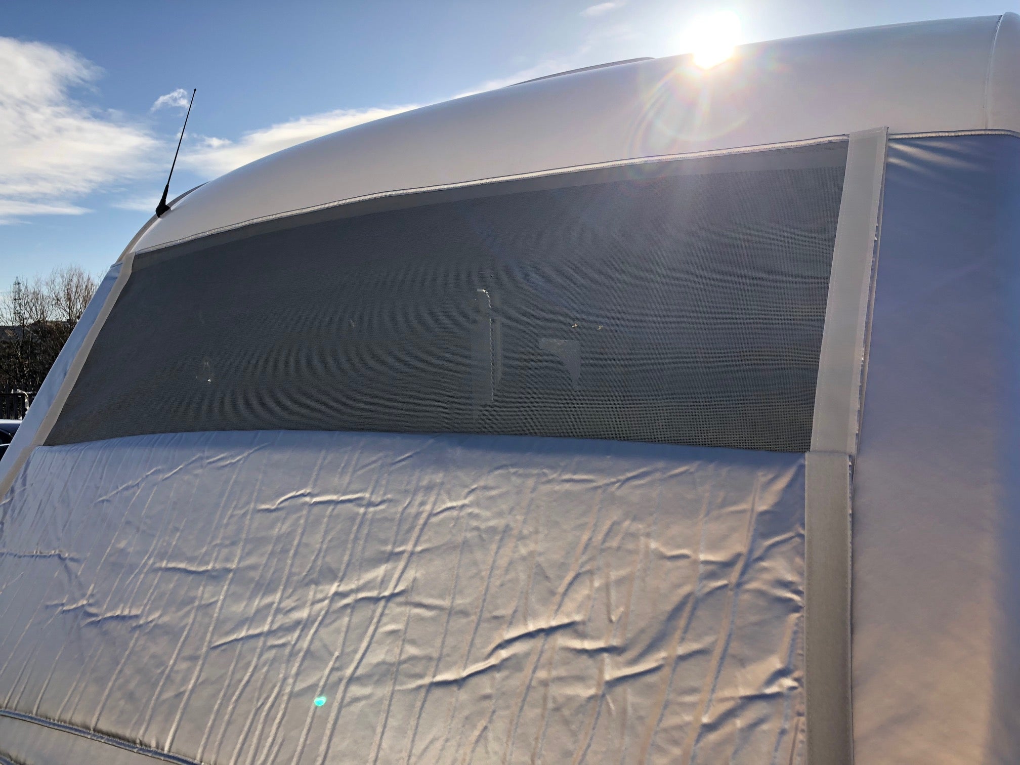 POLAR™ Front Windscreen Privacy Mesh – POLAR Technologies